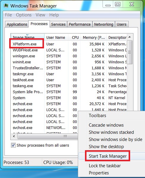 XPLATFORM Installation FAQ