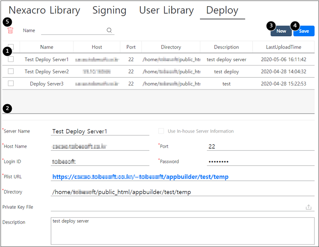 Deploy Server Setting