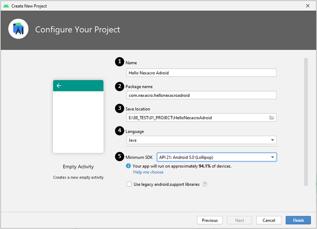 App Development and Execution (Android)