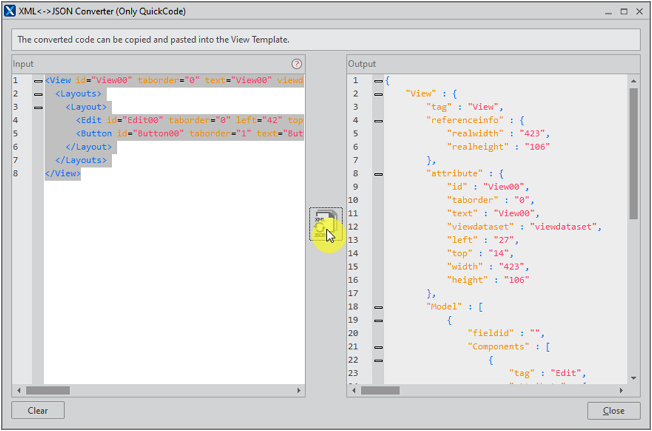 QuickCode 상세 스펙 및 참고