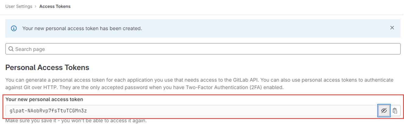 GitLab Access Tokens 발급하기